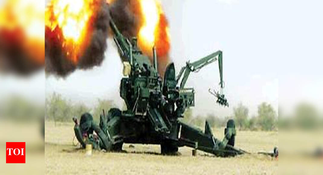 Trials on for 1st indigenous long range 155mm gun | Jaipur News - Times ...