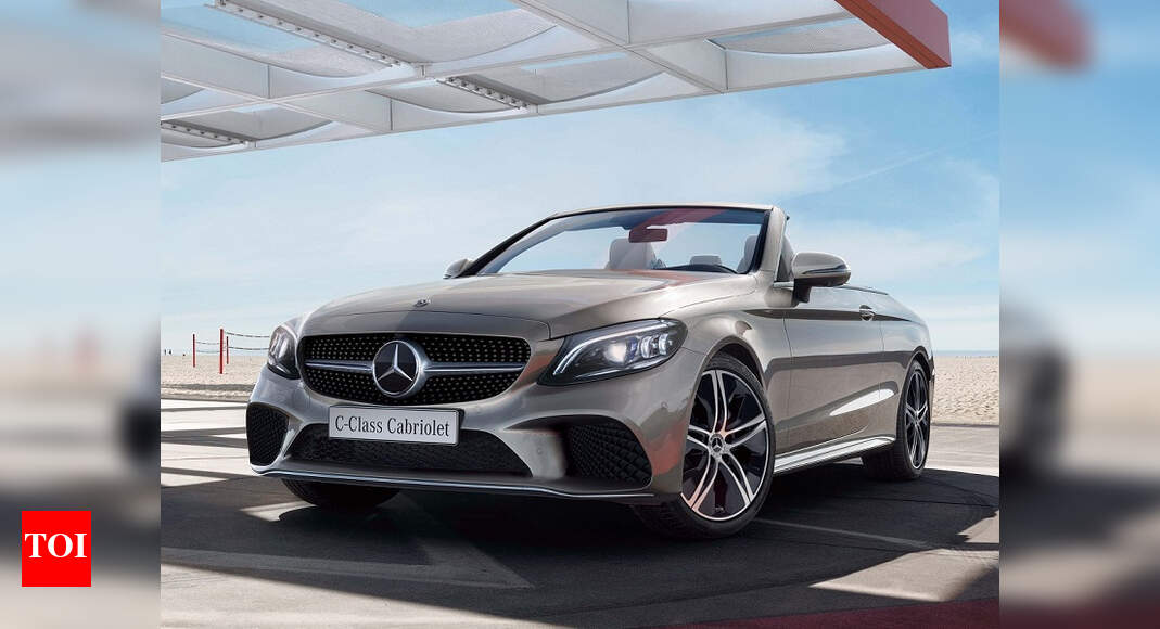 Mercedes: Mercedes-Benz launches open-top C-Class Cabriolet at Rs 65.25 ...