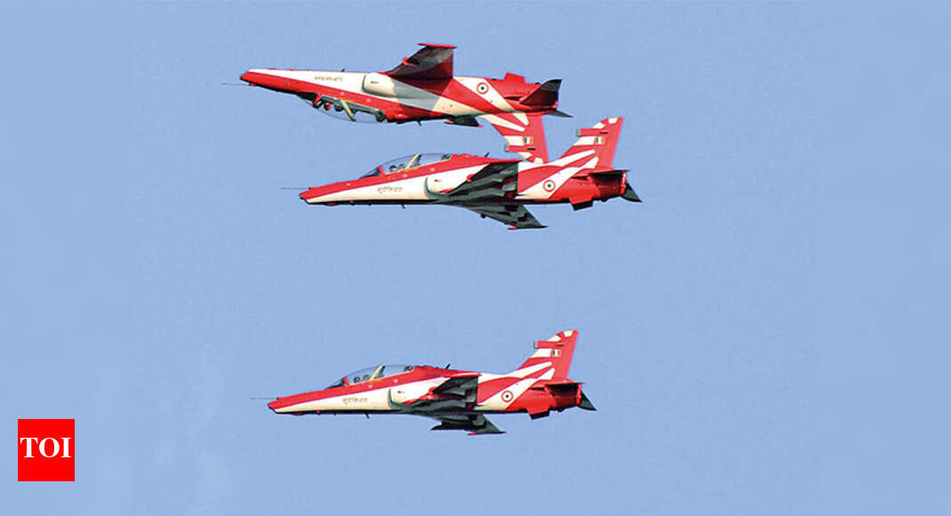 IAF’s scintillating air show at Sangam in Allahabad | Prayagraj News ...