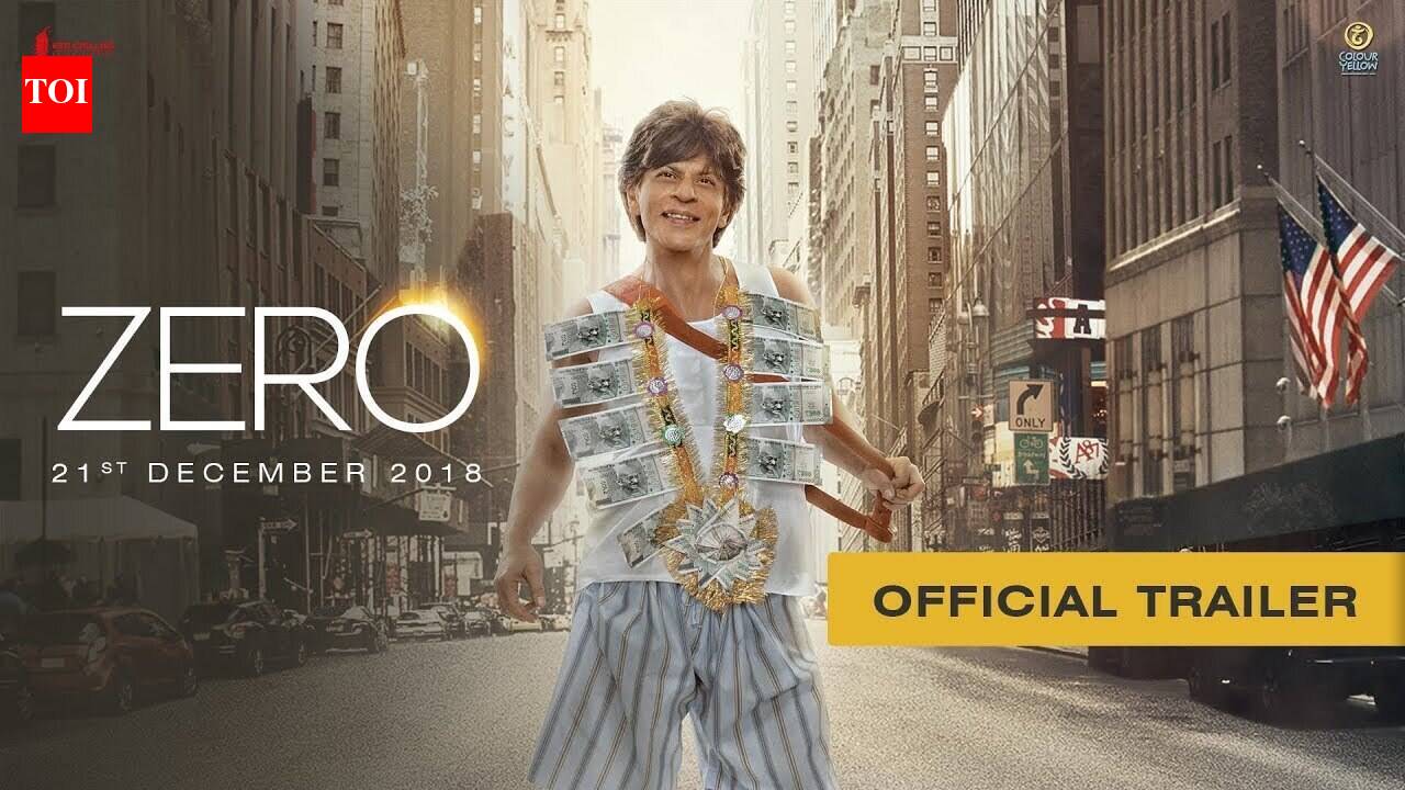 Watch the official trailer of SRK starrer 'Zero'