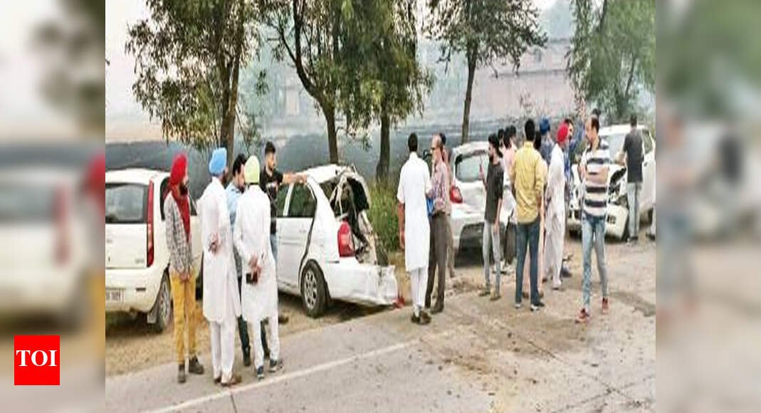 Smog leads to seven-vehicle pile-up on Bathinda-Chandigarh NH, five injured | Amritsar News ...
