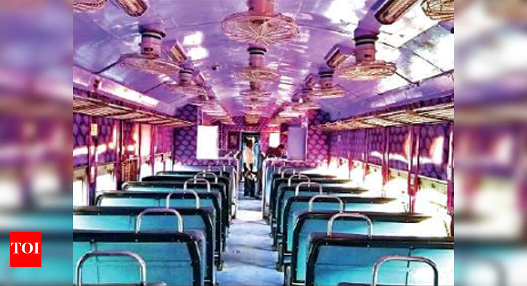 Pragati Express dons a new & comfortable look | Pune News - Times of India
