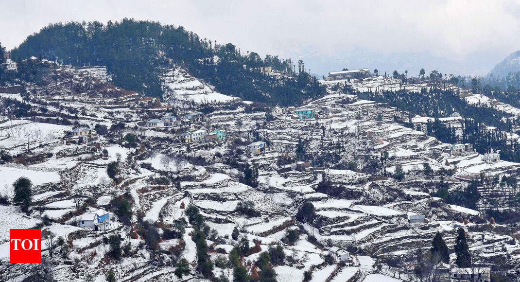 Snowfall: Rains and snowfall bring down temperature in Uttarakhand ...