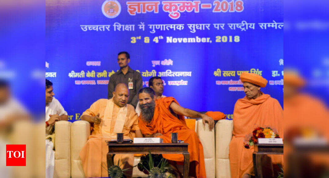 Good news awaits Ram bhakts: Yogi Adityanath | India News - Times of India