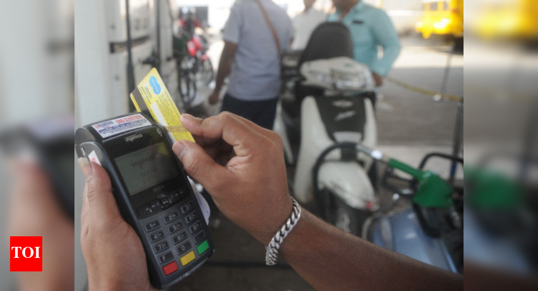 PoS, e-commerce form 31% of total debit card usage now - Times of India