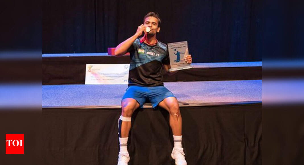 Shuttler Subhankar Dey wins SaarLorLux Open | Badminton News - Times of ...