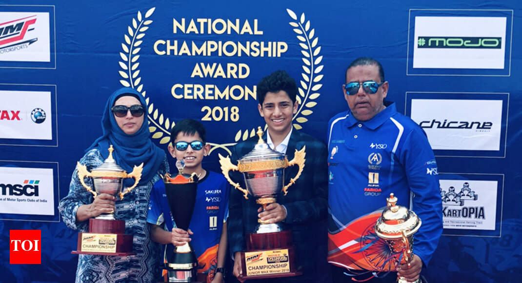 Shahan Ali Mohsin crowned 2018 Indian National Karting Champion ...