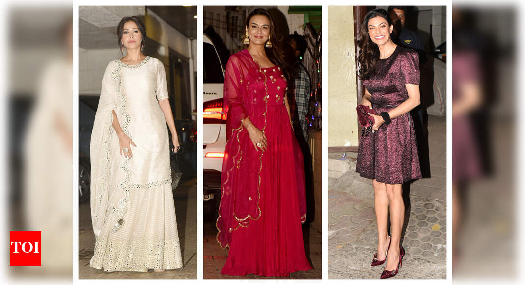 Photos: Manisha Koirala, Preity Zinta, Sushmita Sen and others attend ...