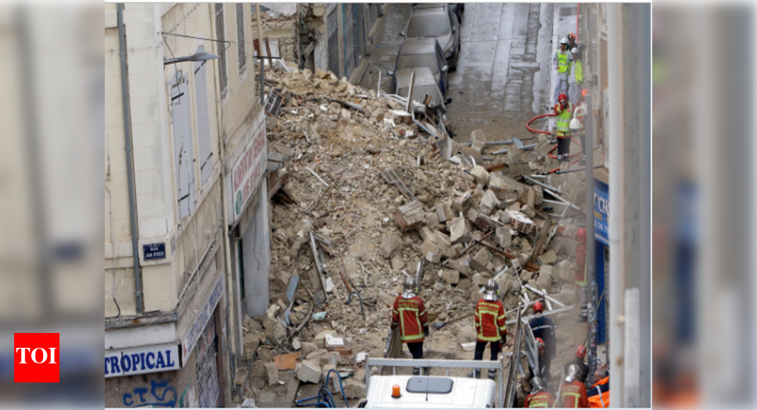 Up to eight feared dead in Marseille building collapse - The Times of India