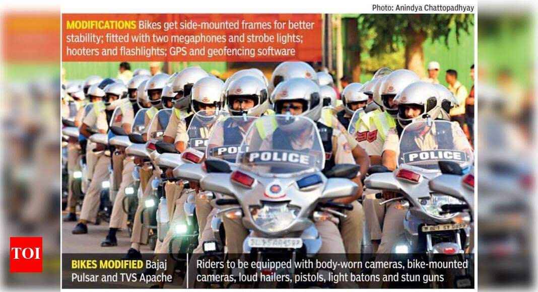 These bikes will bring patrol cops up to speed on crime fight | Delhi ...