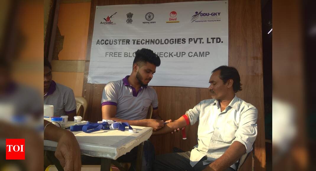 FREE BLOOD CHECK UP CAMP ORGANISED - Times of India
