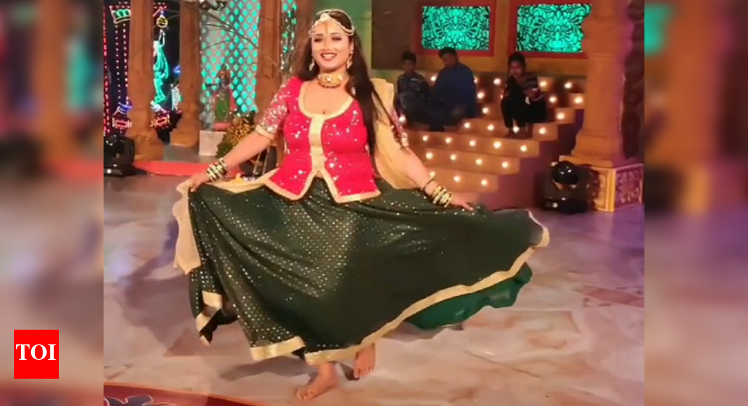 Video: Rani Chatterjee dances on the song ‘Zindagi Hai Behne Do ...