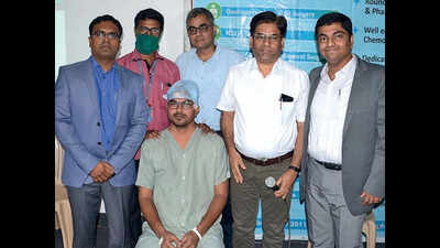 Pharmacist watches as doctor remove his brain tumour | Vadodara News ...