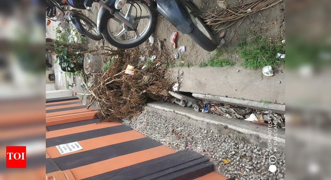 Uncleaned drain - Times of India