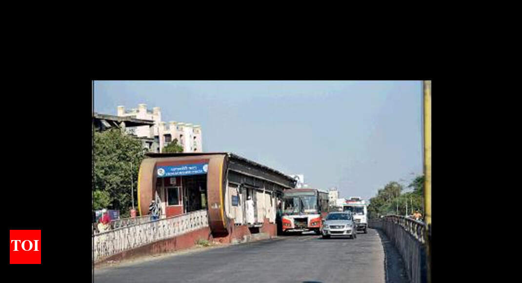Not six, just 1 bus stop along Nagar Road BRTS to shift for Metro work ...