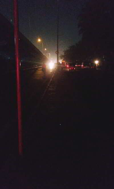 S.G.Barve Marg in dark since months - Times of India