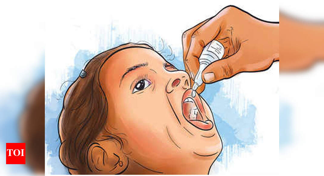 Over one lakh children get polio drops | Ludhiana News - Times of India