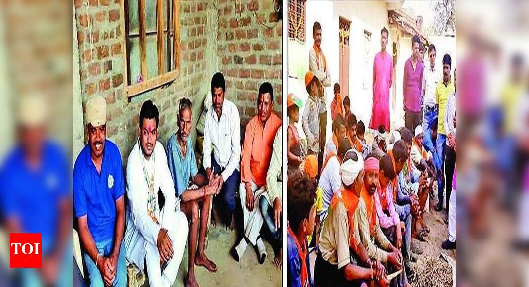 Sipping chai sitting on khats, netas connect with public | Indore News ...