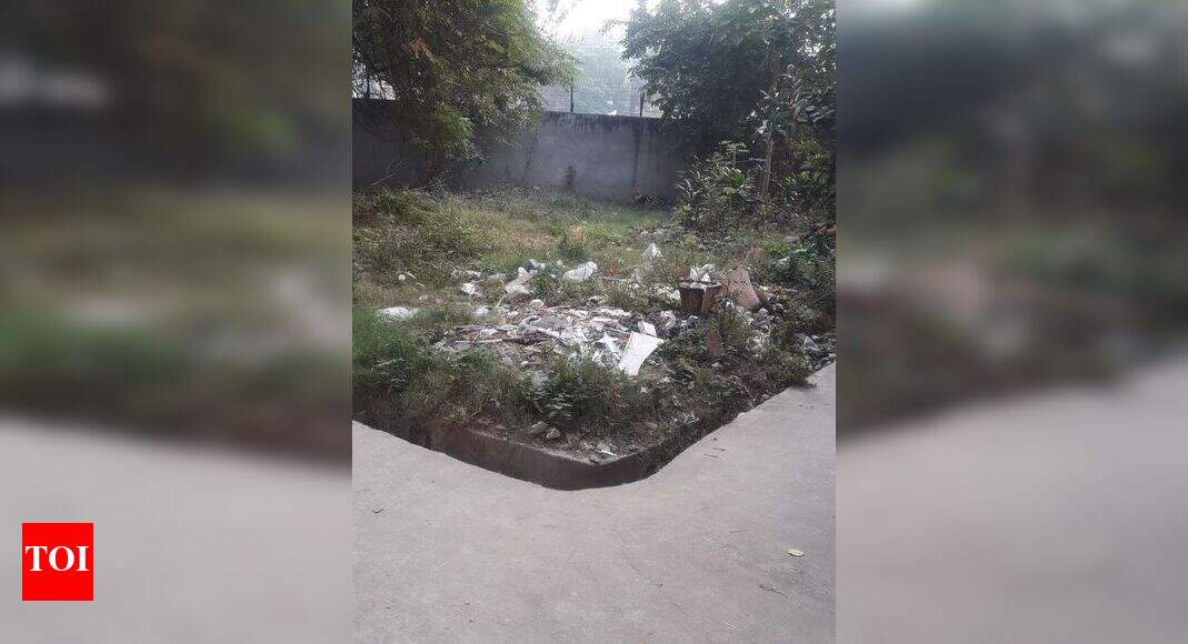 Garbage thrown in the open - Times of India
