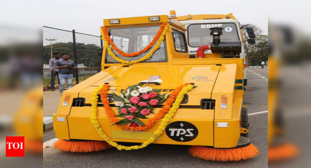 BBMP skirts objections, to buy 17 sweeping machines at Rs 23 crore ...