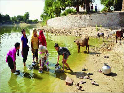 Water woes of a village long forgotten | Jaipur News - Times of India