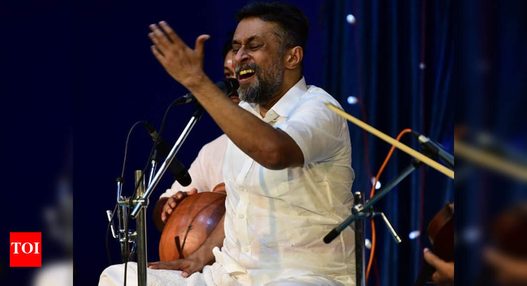 Sanjay Subramanian's carnatic concert at Edappally Music Festival ...