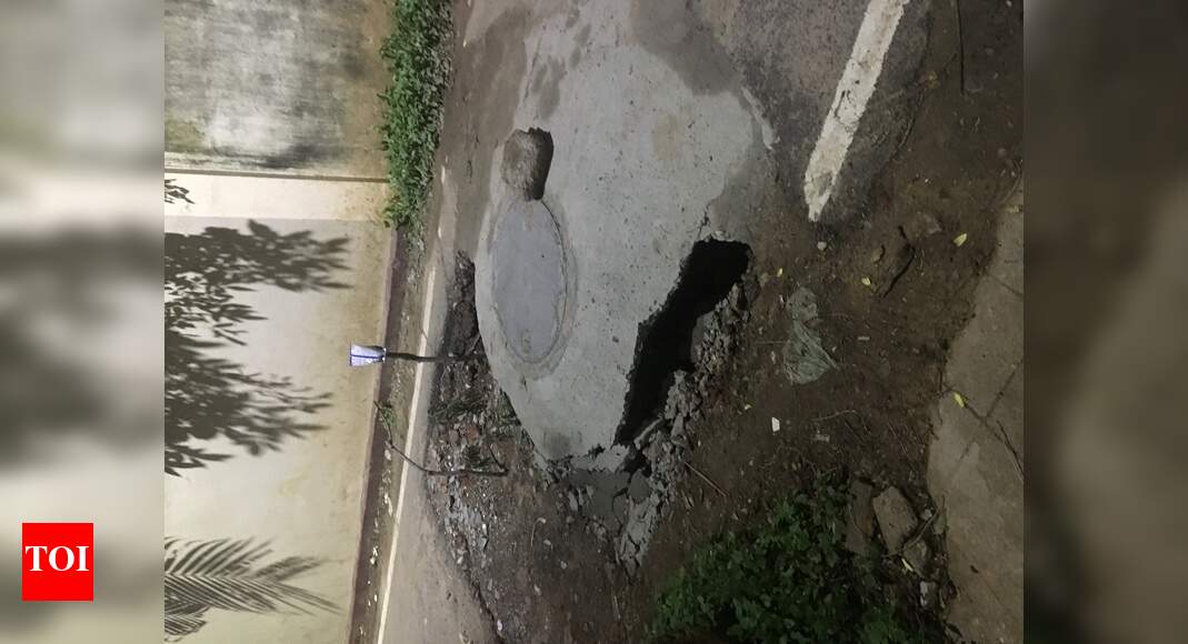 shoddy work exposed - Times of India