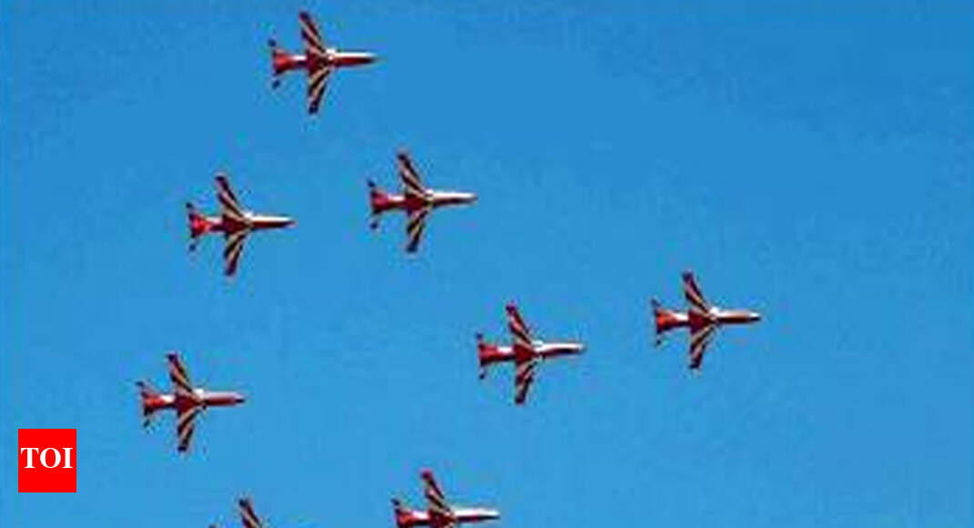 Surya Kiran jets thrill spectators at air show | Pune News - Times of India