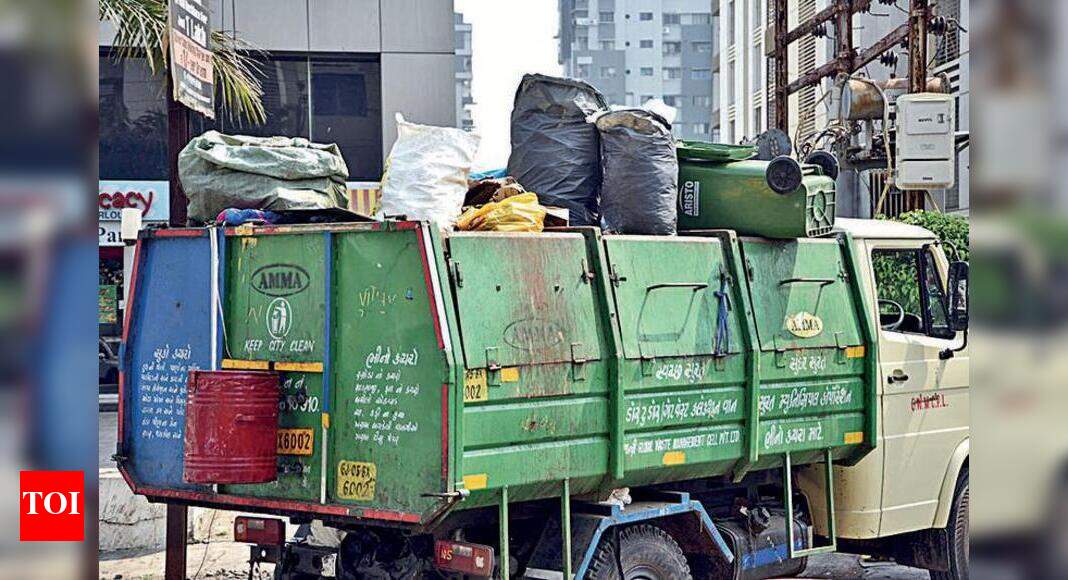 Surat Waste Collection: Surat started using waste collection containers ...