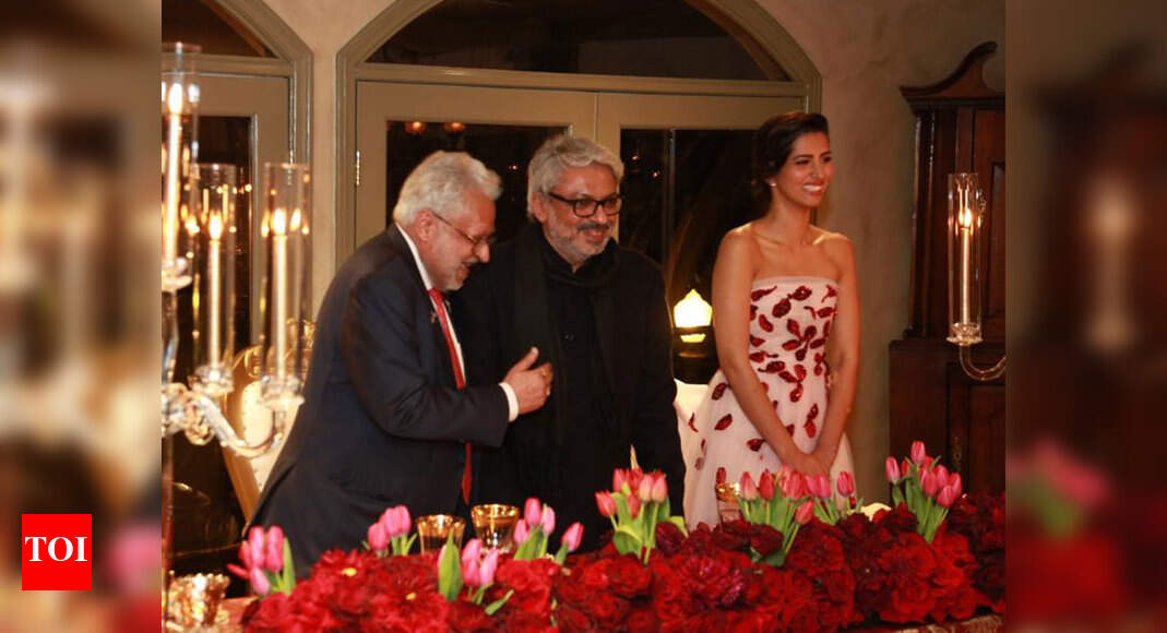Manasvi and Shalabh Kumar host Sanjay Leela Bhansali for a Thanksgiving ...