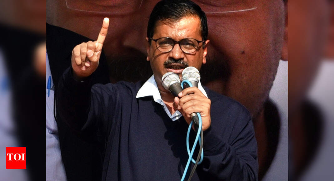 PM Modi should resign if he cannot protect Delhi CM: Arvind Kejriwal | India News - Times of India