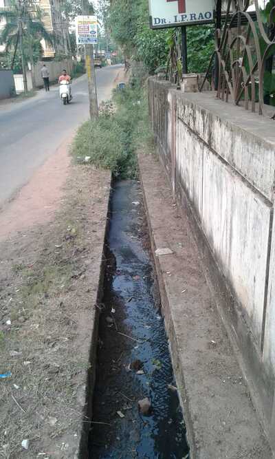 Open drain - Times of India