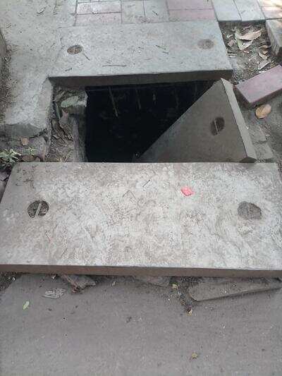 Open sewage drains - Times of India