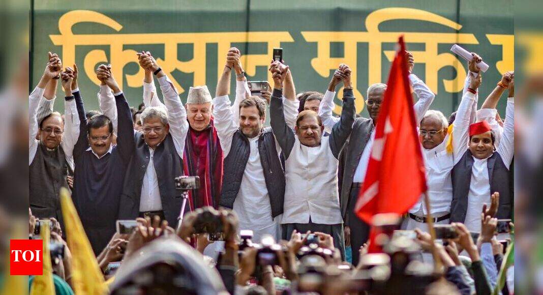 Farmers protest in Delhi: Farmers' protest brings opposition parties ...