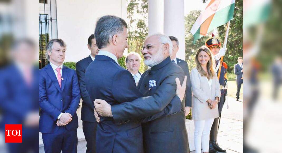 PM Modi meets Argentinian President, discusses ways to strengthen bilateral ties | India News ...