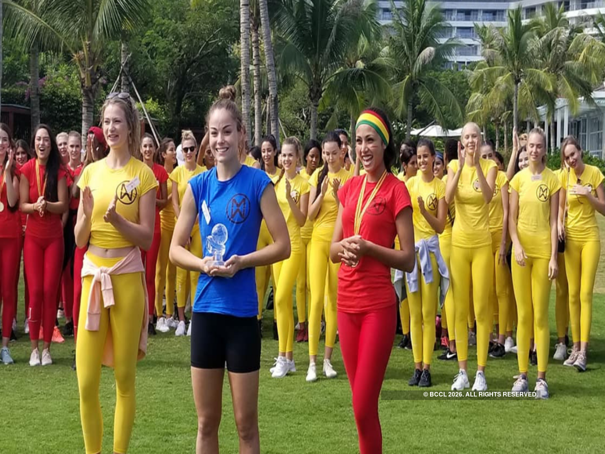 Marisa Paige Butler of USA wins the Sports Challenge of Miss World 2018