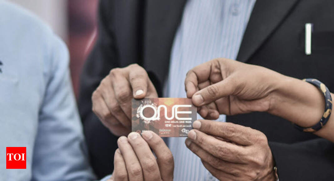 Delhi govt launches common mobility card for buses, metro trains ...