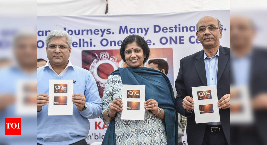 ‘One’ card connecting metro and DTC buses goes live | Delhi News ...