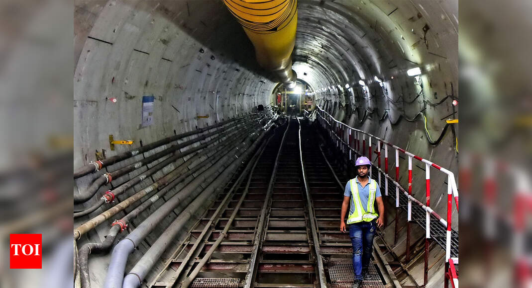 Truss work starts over Diva-Panvel track for Metro line I | Navi Mumbai ...
