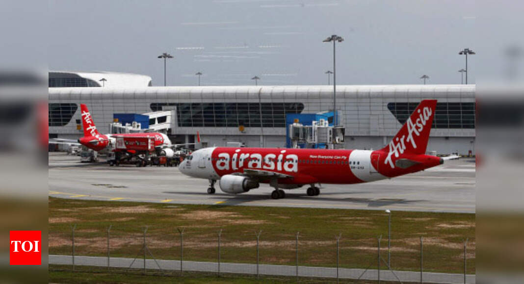 AirAsia flight delayed as its bus operators go on flash strike ...