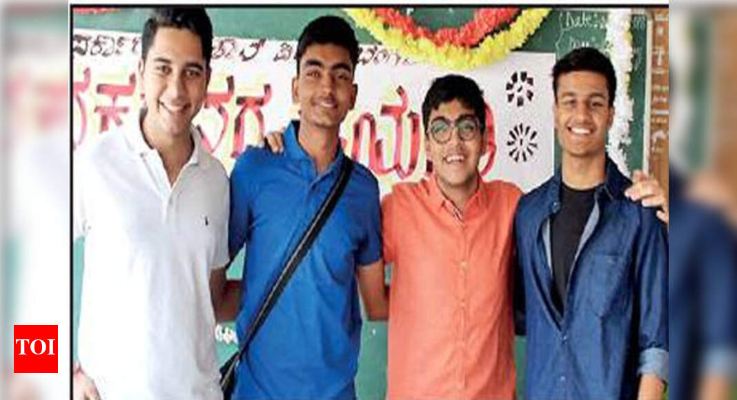 4 class 12 boys celebrate Diwali by helping the poor | Bengaluru News ...