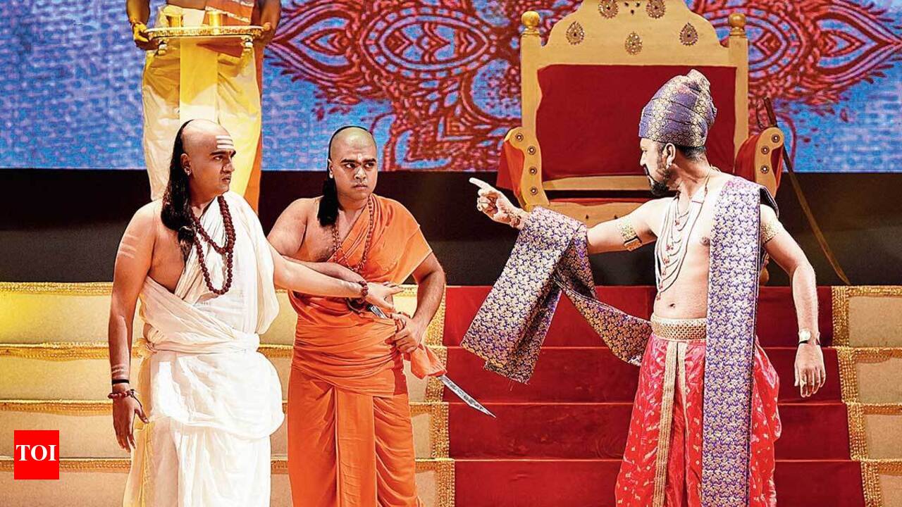Technical glitches mediocre acting let down Chanakya Events Movie News Times of India