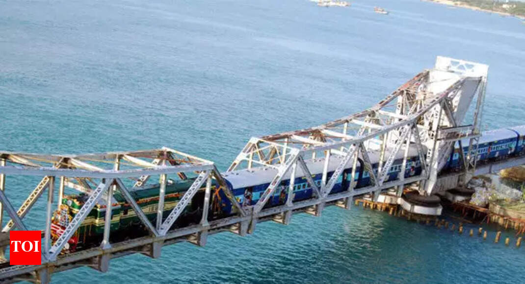 Trains to Rameswaram cancelled due to repair work on Pamban bridge ...