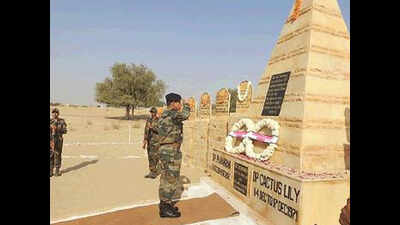 Longewala Day celebrated, homage paid to war heroes | Jaipur News ...