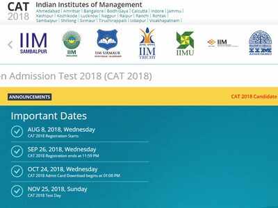CAT 2018 Answer Key: IIM Calcutta releases CAT 2018 answer keys - Times ...