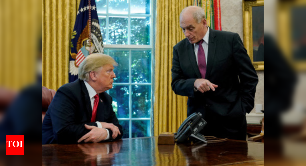 Trump appoints new AG, chief of staff set to resign - Times of India