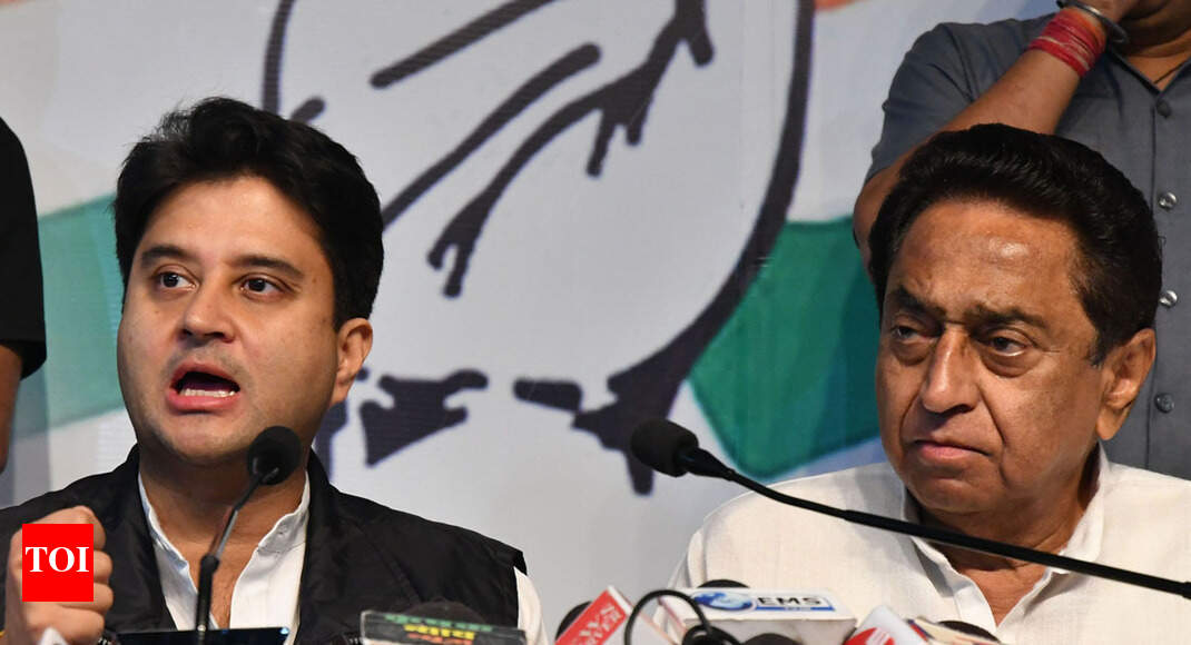MP CM candidate Congress: Kamal Nath vs Jyotiraditya Scindia: Who will ...