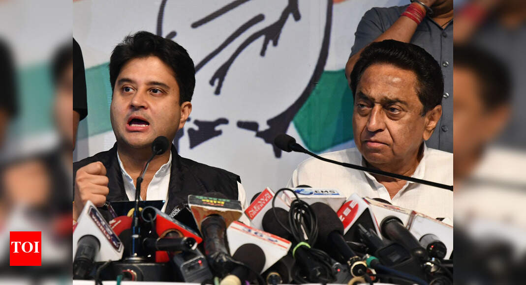 MP CM candidate Congress: Kamal Nath vs Jyotiraditya Scindia: Who will ...