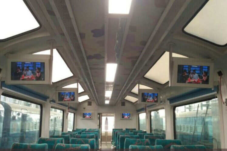 Kalka Shimla Vistadome glass coach | Times of India Travel