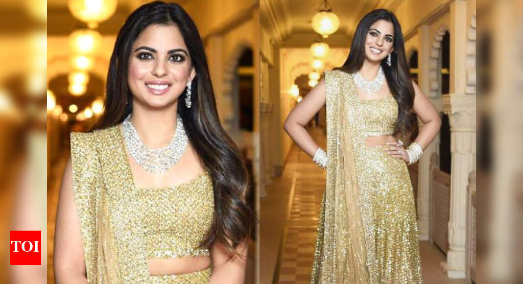 You can't miss Isha Ambani's beauty looks - Times of India